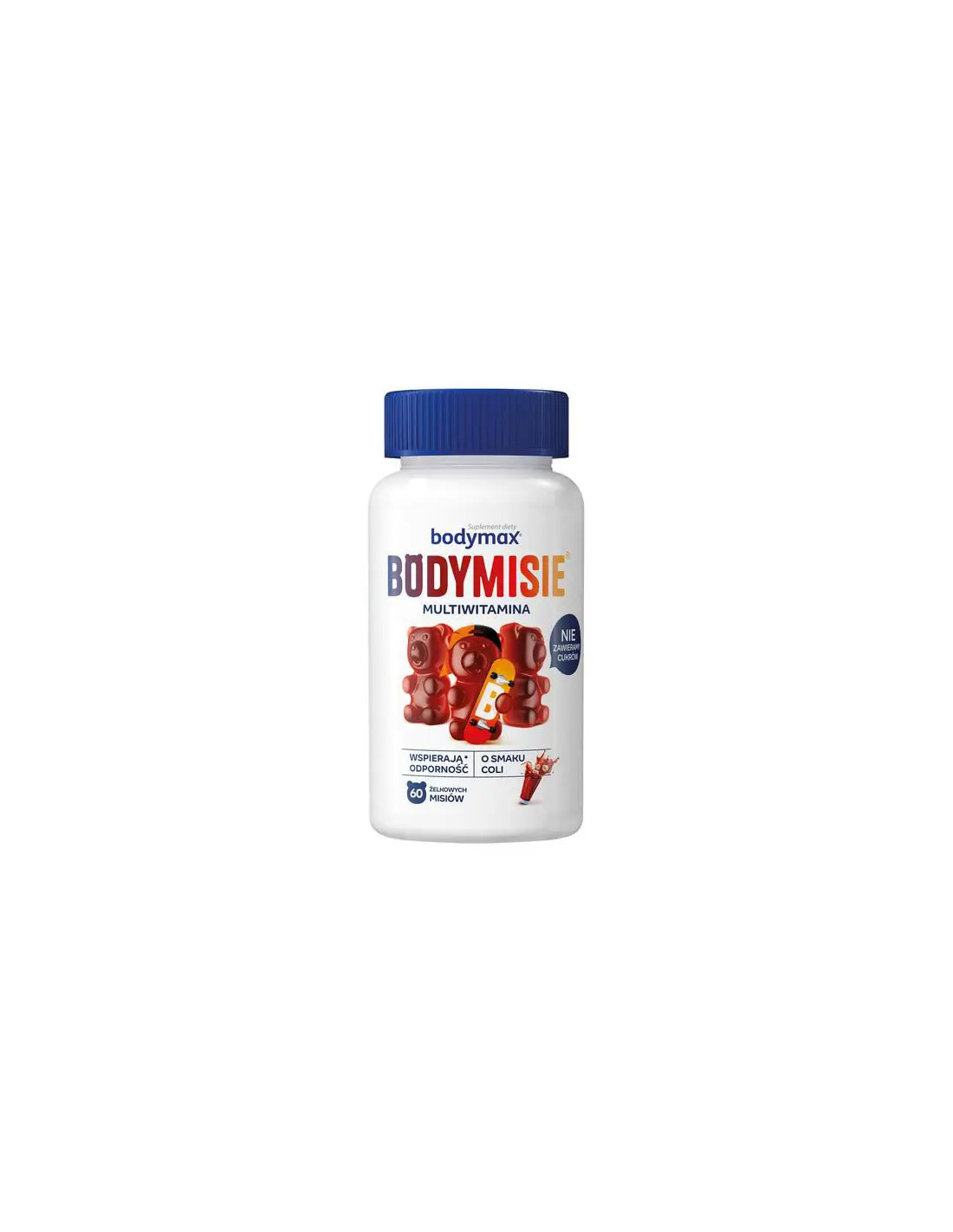 Bodymax Bodymisie o smaku coli 60 żelek